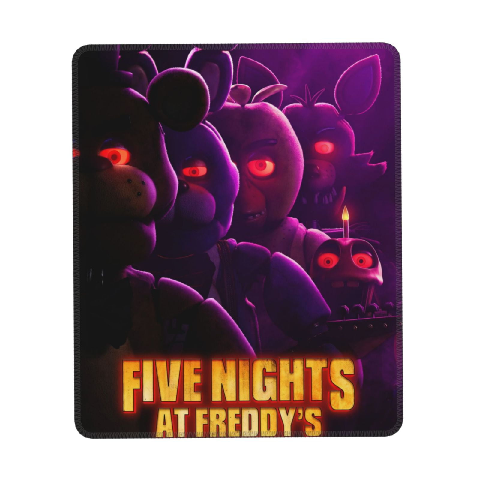 Mouse Pad, Five Nights At Freddy'S Stitched Edge Mouse Pads With 3mm ...