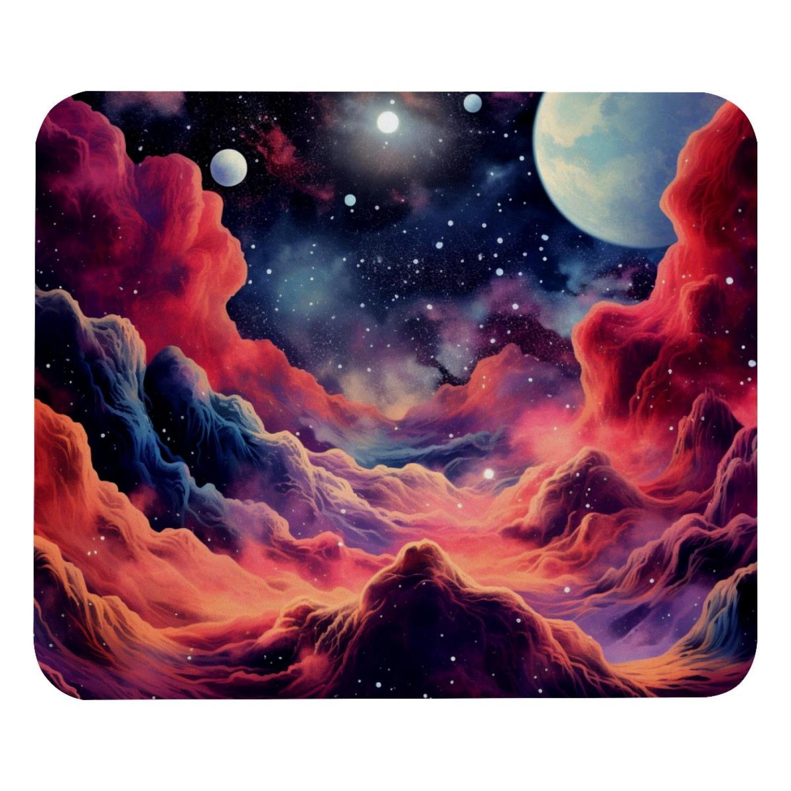 Mouse Pad with Galaxy Planet Big - Computer Mouse Mat with Anti-Slip ...