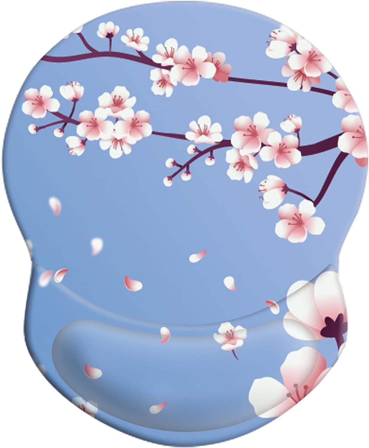 Mouse Pad with Gel Wrist Support, Pain Relief Ergonomic Mouse Pad with ...