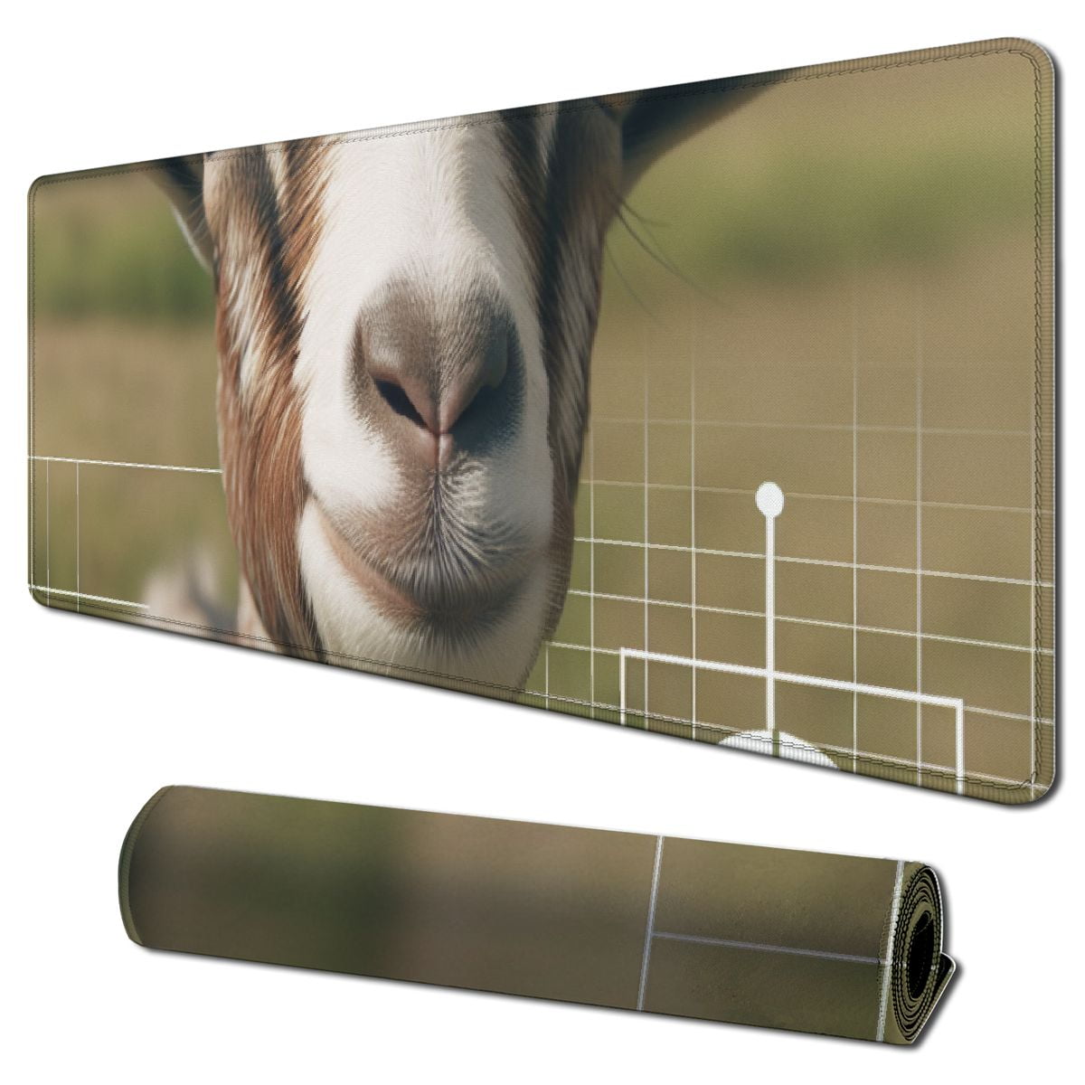 Mouse Pad - Goat Farm Farm Animal Animal Horns 2: Electronics - Walmart.com