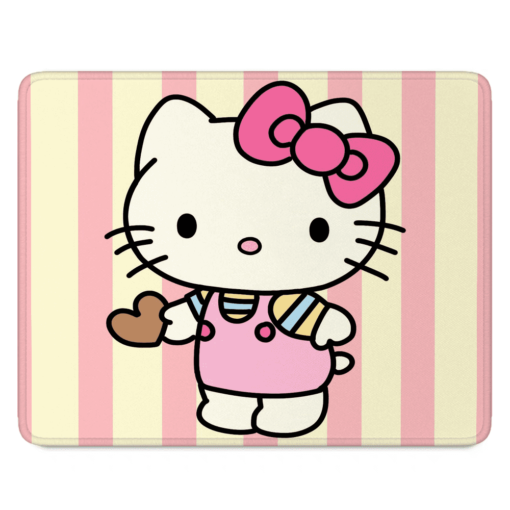 Mouse Pad Hello Kitty Carpet for Mouse Rug Small Computer Gamer Cute ...