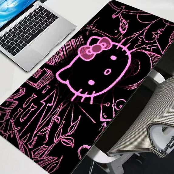 Mouse Pad Hello Kitty Gaming Accessories Notbook Computer Keyboard Pad ...