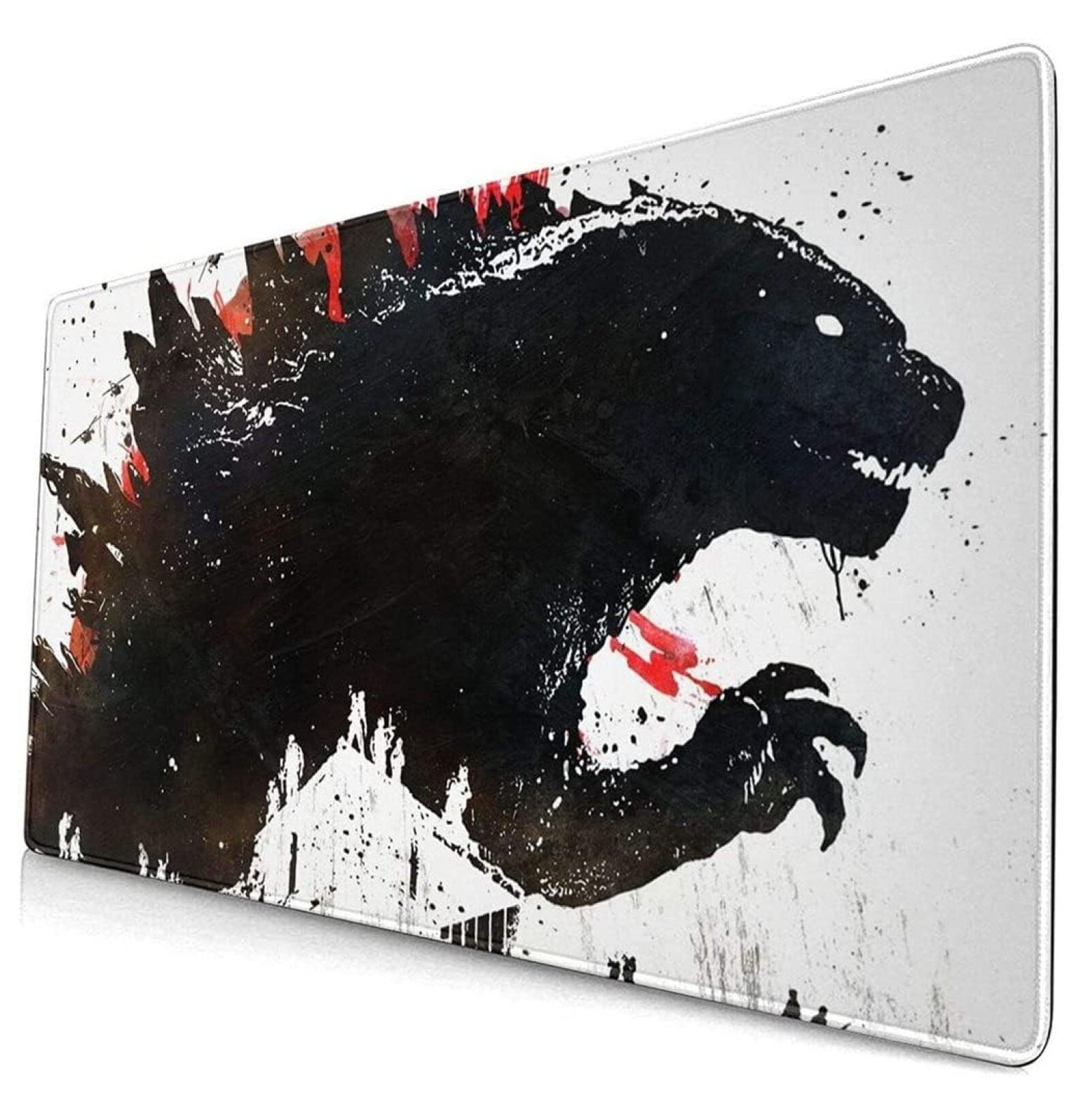 Mouse Pad Keyboard Mat God-Zilla Non-Slip Waterproof Desk Pads ...
