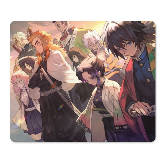 Anime Mouse Pad Regular Size 11.8 X 9.8 In,Demon Slayer Mouse Pad PC ...