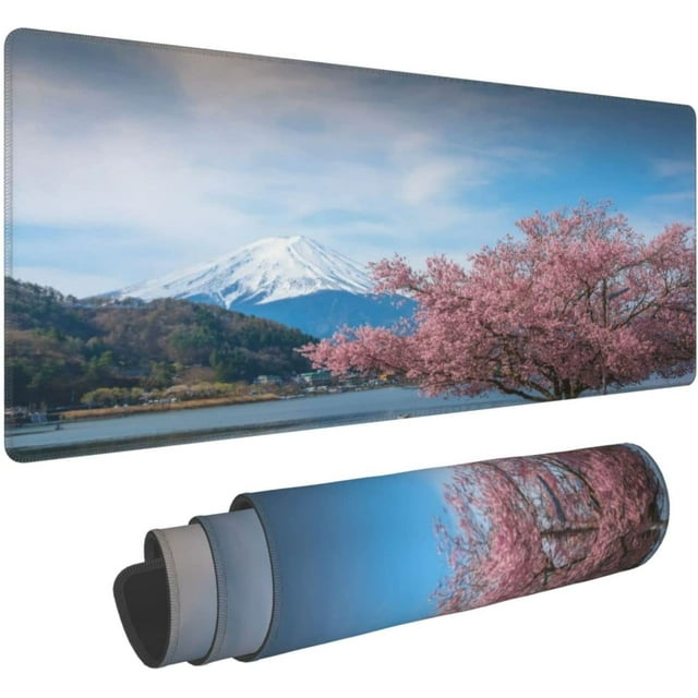 Mouse Pad Large Extended Keyboard Mouse Pad Mount - Fuji and Cherry ...