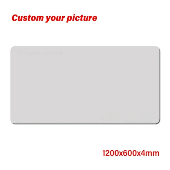 Mouse Pad Large Rubber Desk Mat, Desktop Mousepa Customizable Option ...