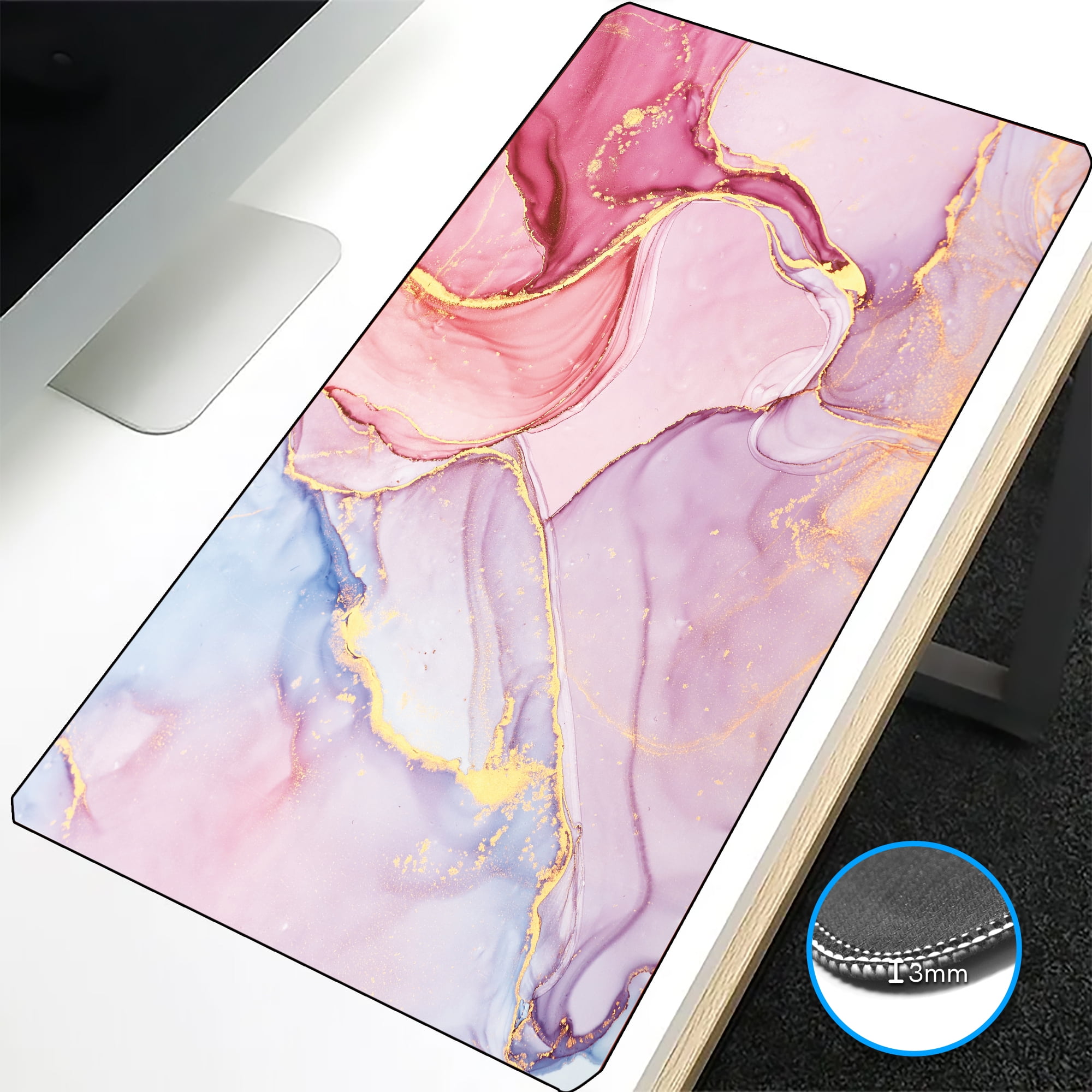 Mouse Pad, Minimalism Marble Style Computer Mousepad, Anti-Slip Rubber ...