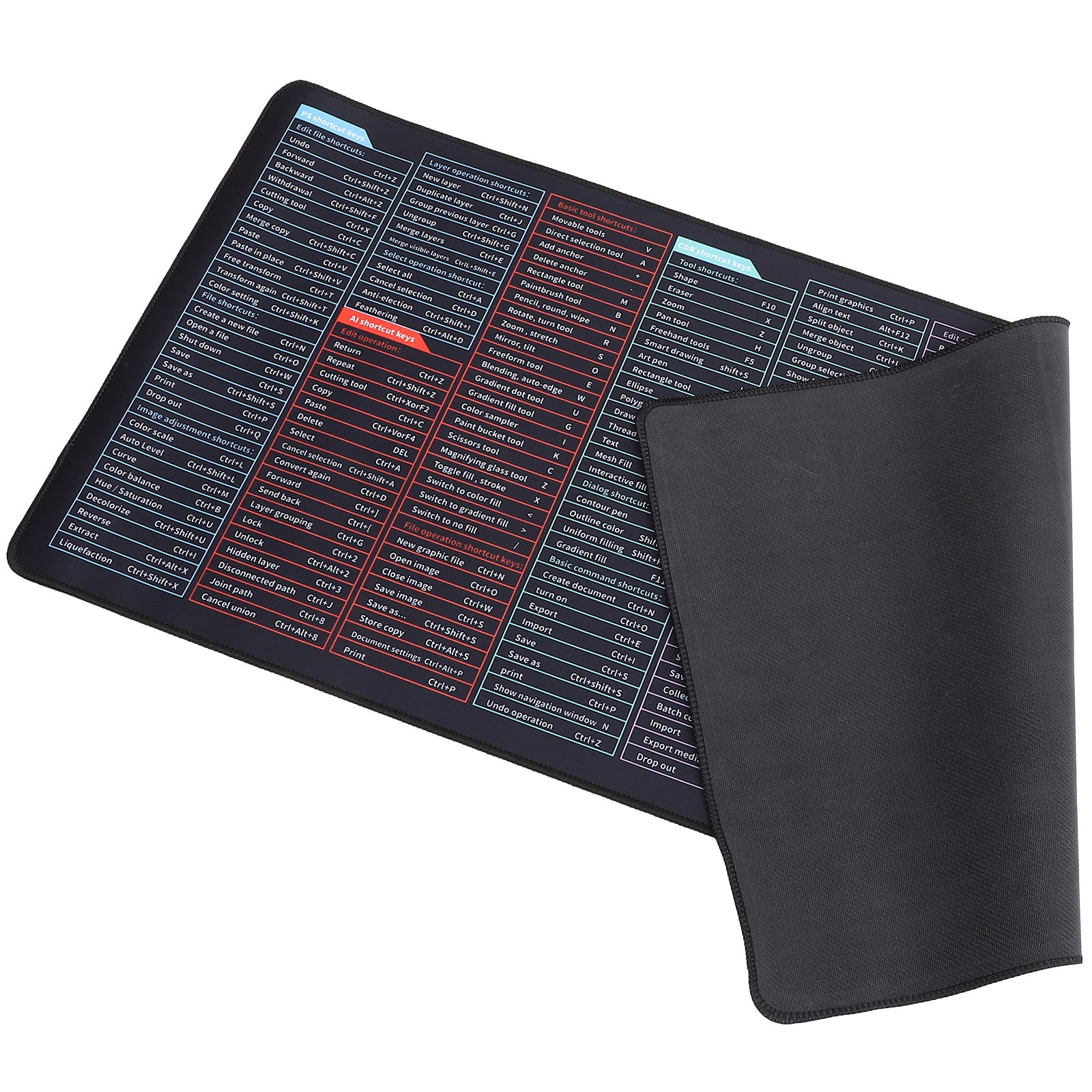 Mouse Pad Office Decor Professional Rubber Mat Mats Desktop Keyboard ...