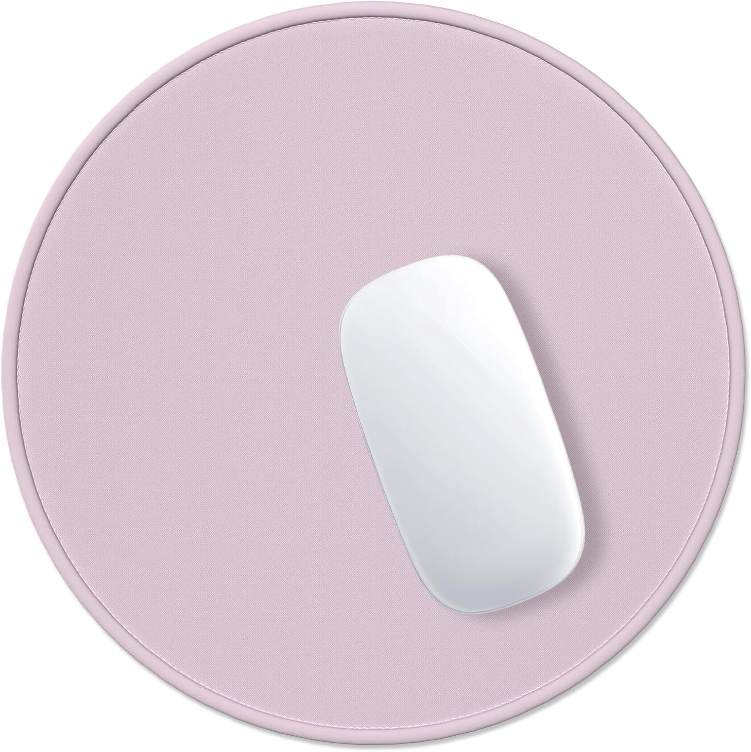 Mouse Pad, Premium-Textured Small Round Mousepad 8.7 x 8.7 Inch Dark ...