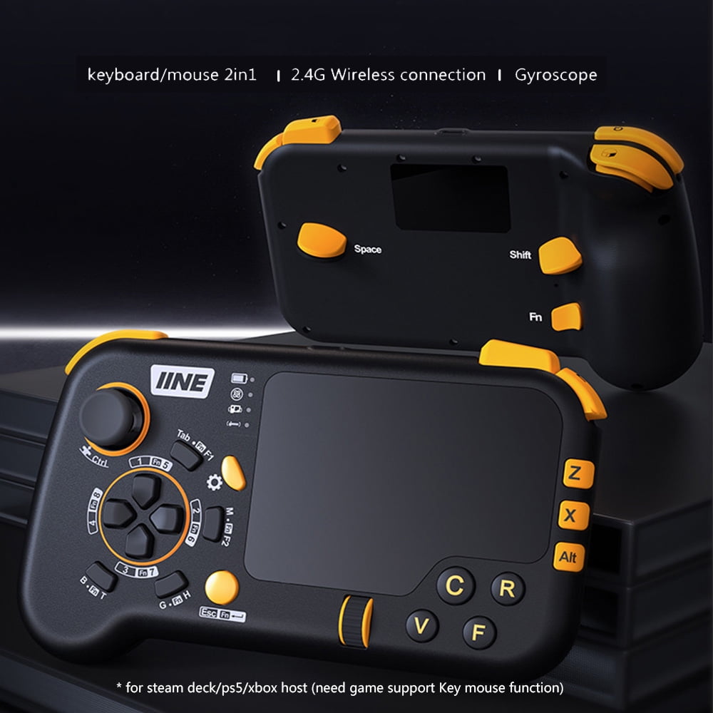 Mouse-Pad Pro Controller As Keyboard and Mouse Combo Set with Touchpad ...