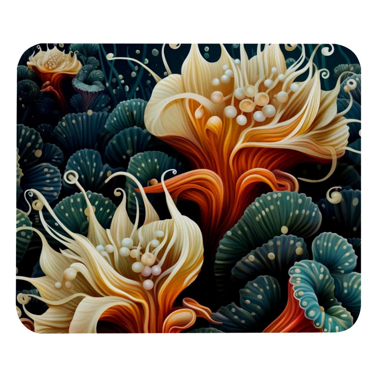Mouse Pad with Sea Slug - Computer Mouse Mat with Anti-Slip Rubber Base ...