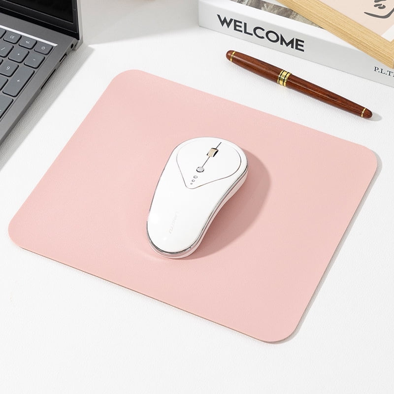 Mouse Pad, Small PU Leather Mousepad, Computer Mouse Mat with Non-Slip ...