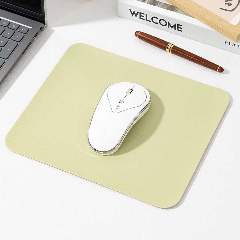 Mouse Pad, Small PU Leather Mousepad, Computer Mouse Mat with Non-Slip ...