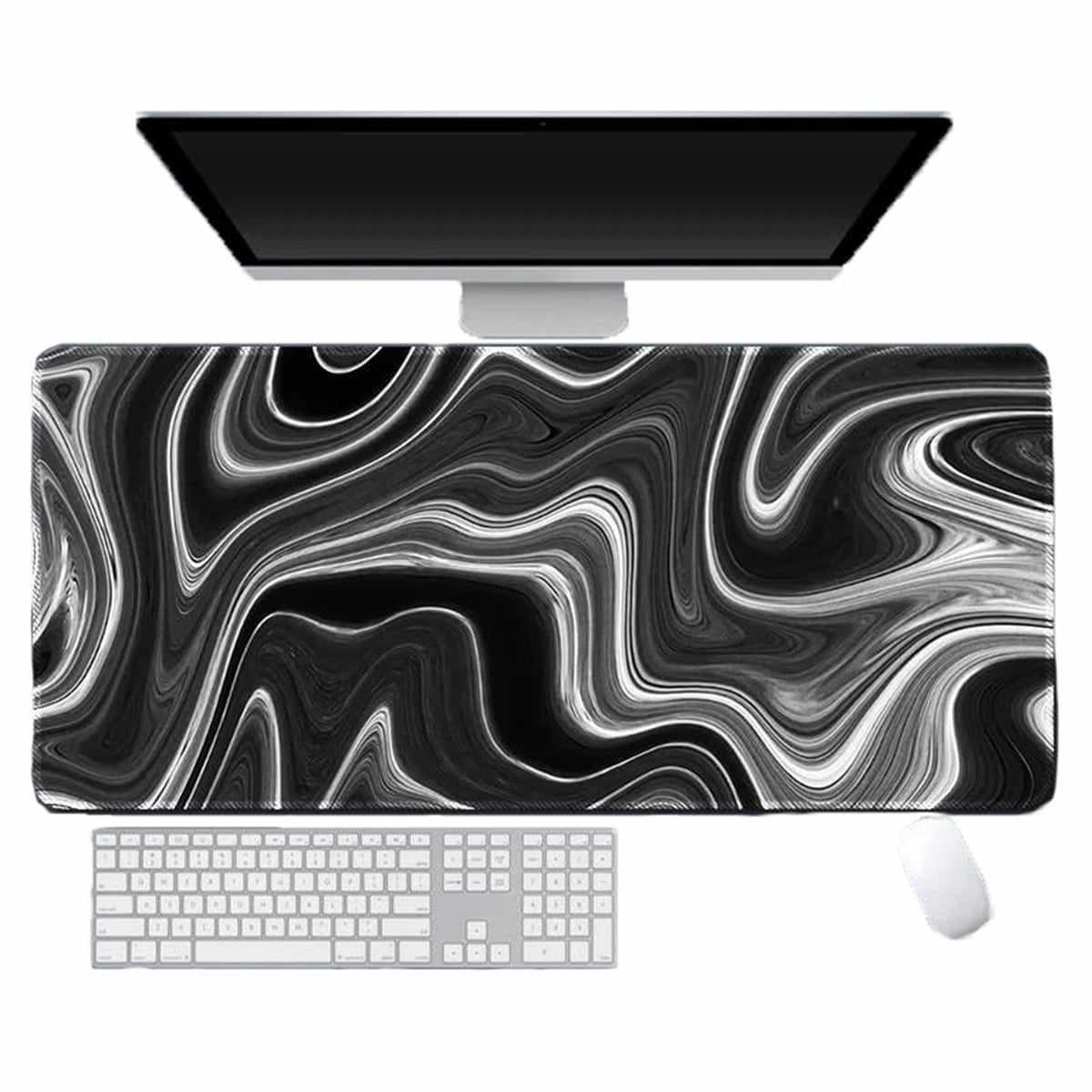 Mouse Pad with Stitched Edge, Premium Textured Mouse Mat, Non-Slip ...