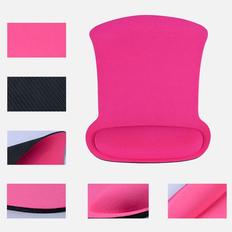 Mouse Pad, Thicken Soft Sponge Wrist Rest Mouse Pad with Wrist Rest ...