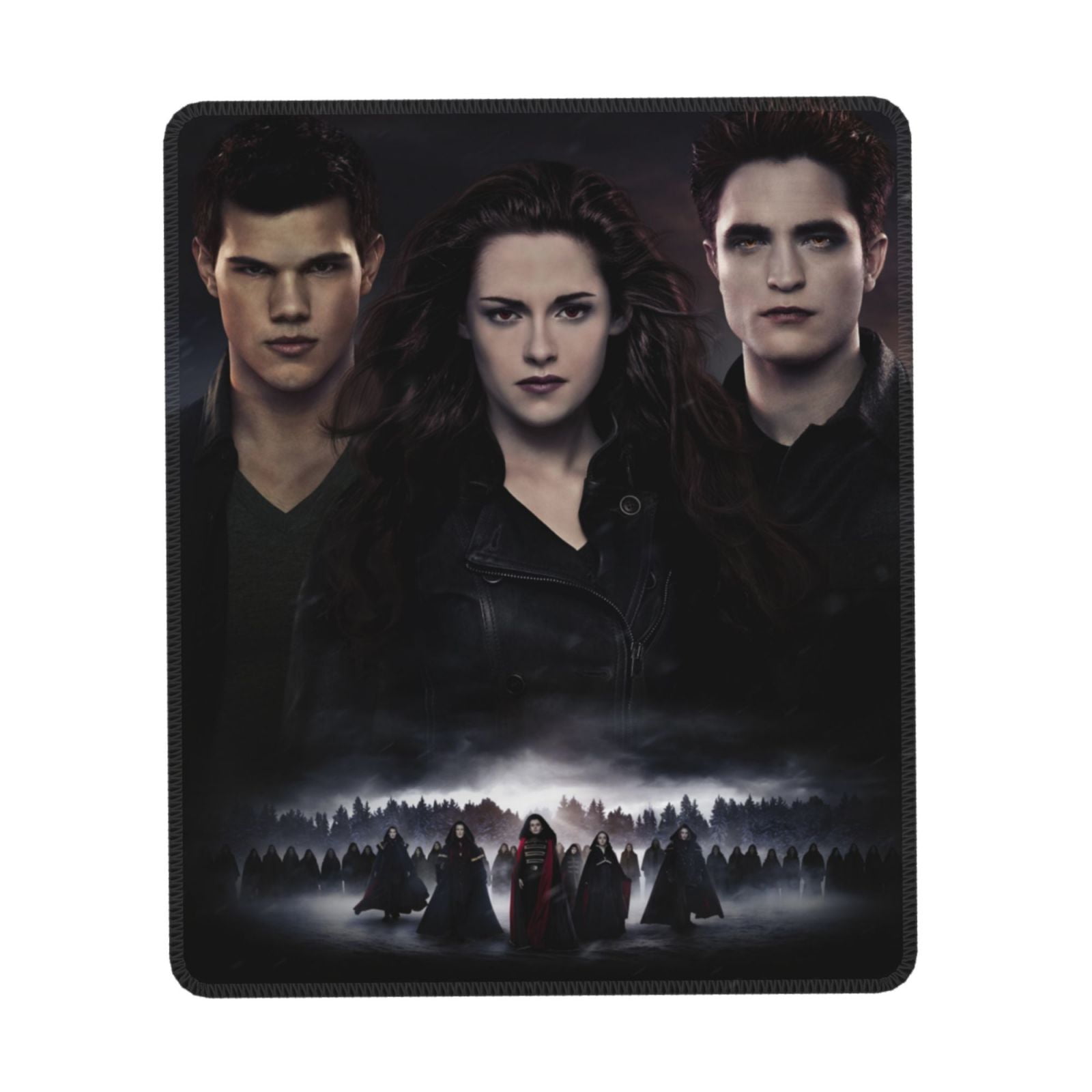 Mouse Pad, Twilight Saga Stitched Edge Mouse Pads With 3mm Rubber Base ...