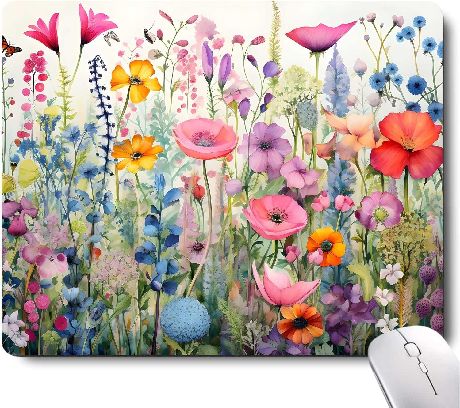 Mouse Pad, Waterproof Ocean Theme Moon Mouse Pad for Wireless Mouse ...