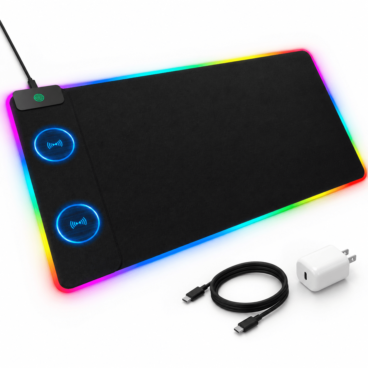 Mouse Pad With 15wic Wireless Charging Rgb Mousepad For Desk Mat Xxl 11 ...