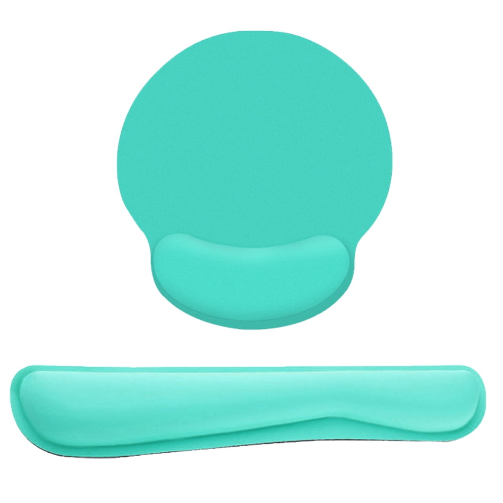Mouse Pad With Wrist Rest, Memory Foam Keyboard Pad, Easy Typing, Pain ...