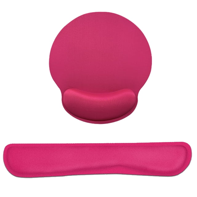 Mouse Pad With Wrist Rest, Memory Foam Keyboard Pad, Easy Typing, Pain ...