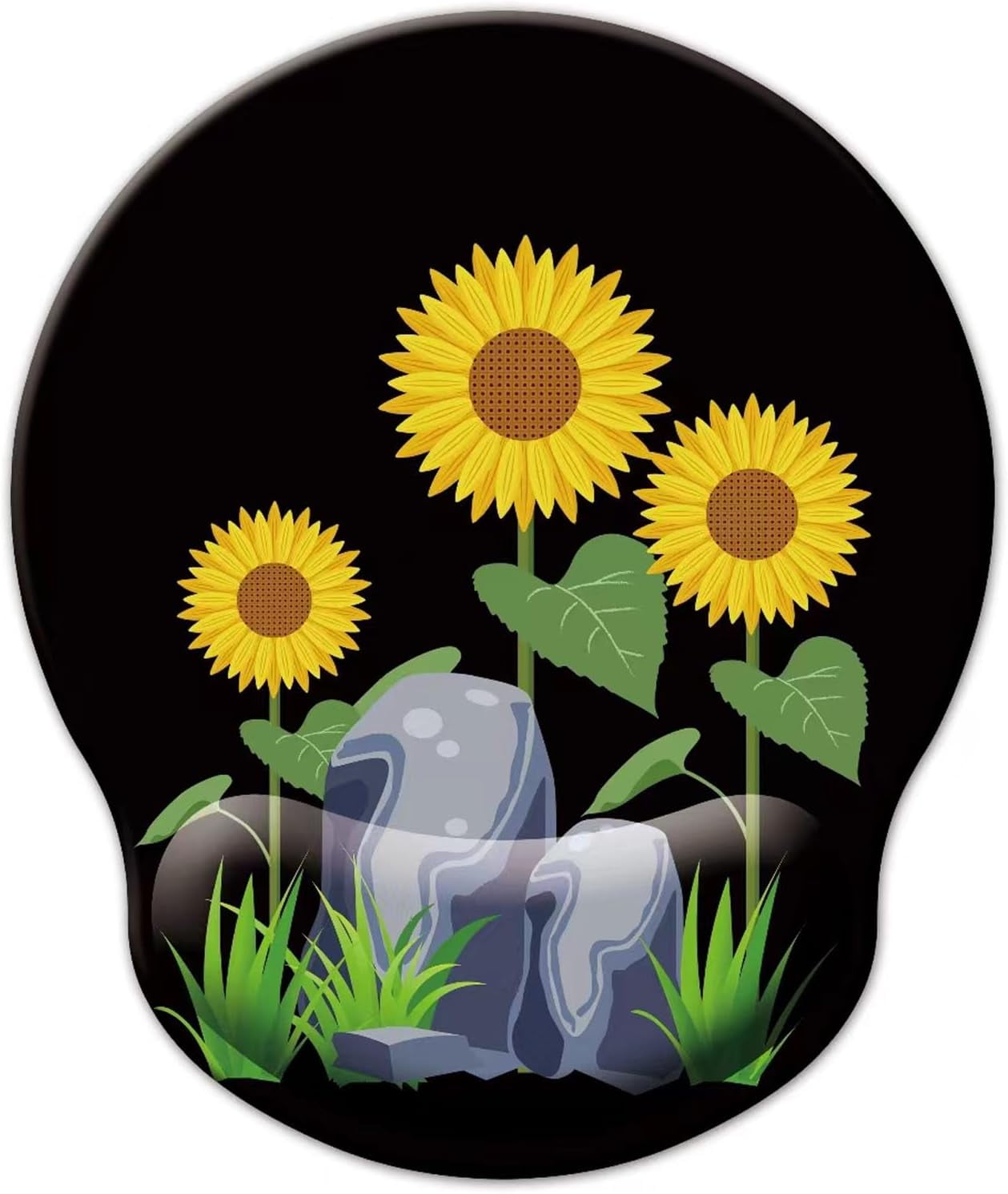 Mouse Pad with Wrist Support, Ergonomic Mouse Pad with Memory Foam ...