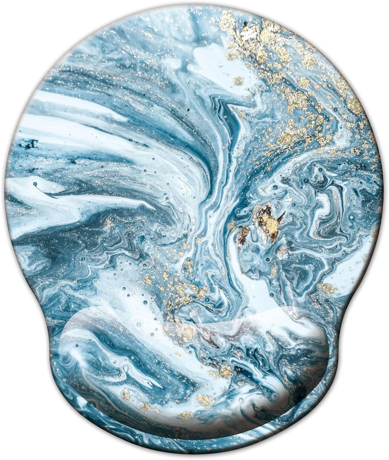 Mouse Pad with Wrist Support, Ergonomic Mouse Pad with Memory Foam ...