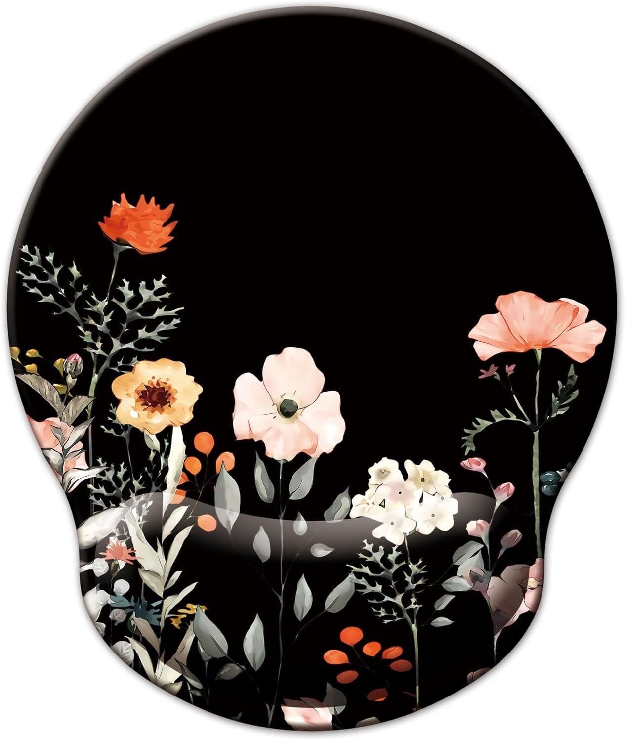 Mouse Pad with Wrist Support, Ergonomic Mouse Pad with Memory Foam ...