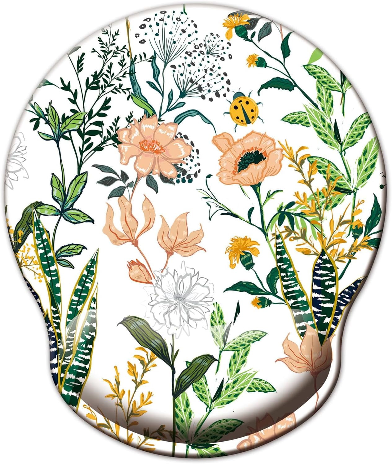 Mouse Pad with Wrist Support, Ergonomic Mouse Pad with Memory Foam ...