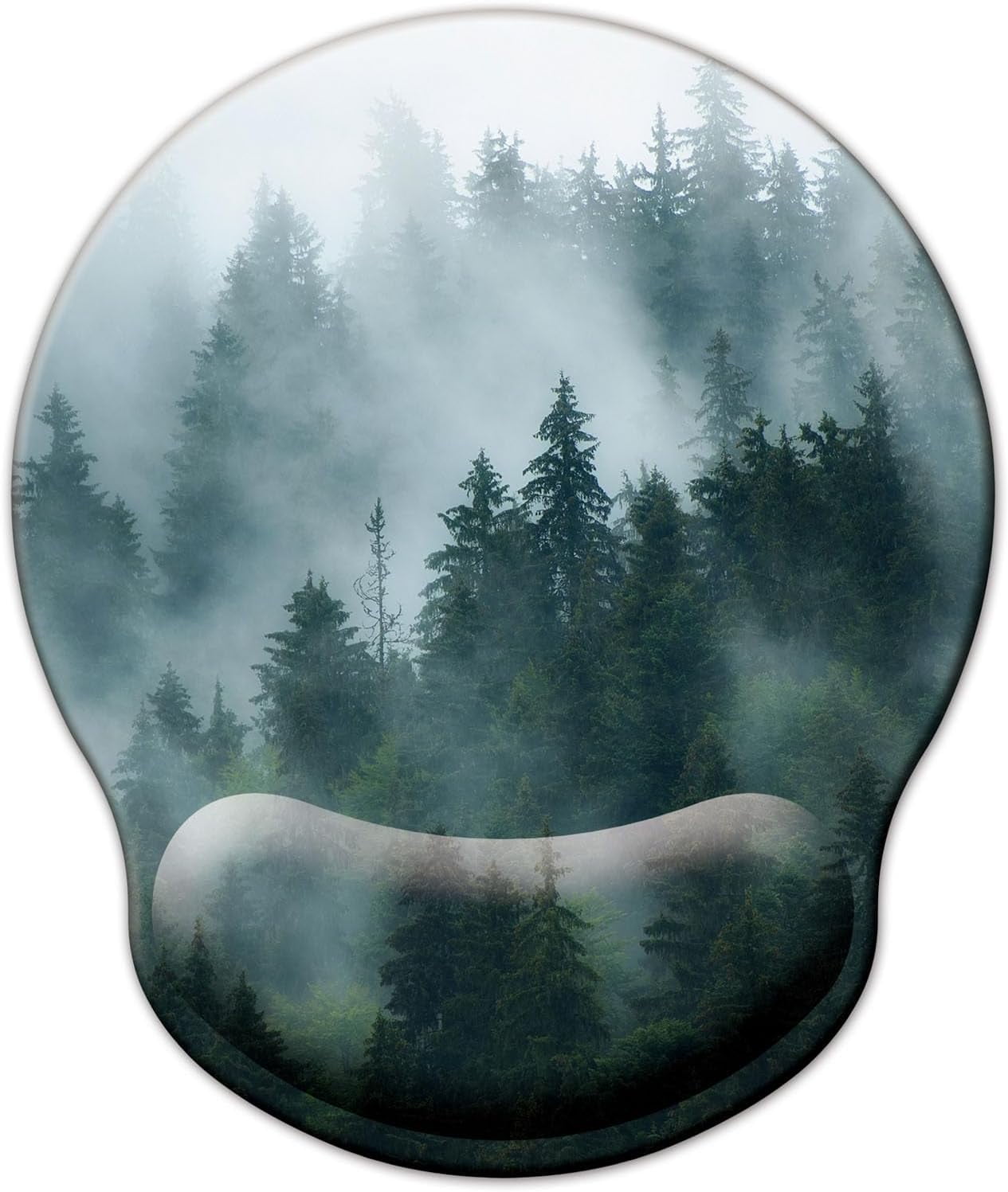 Mouse Pad with Wrist Support, Ergonomic Mouse Pad with Memory Foam ...