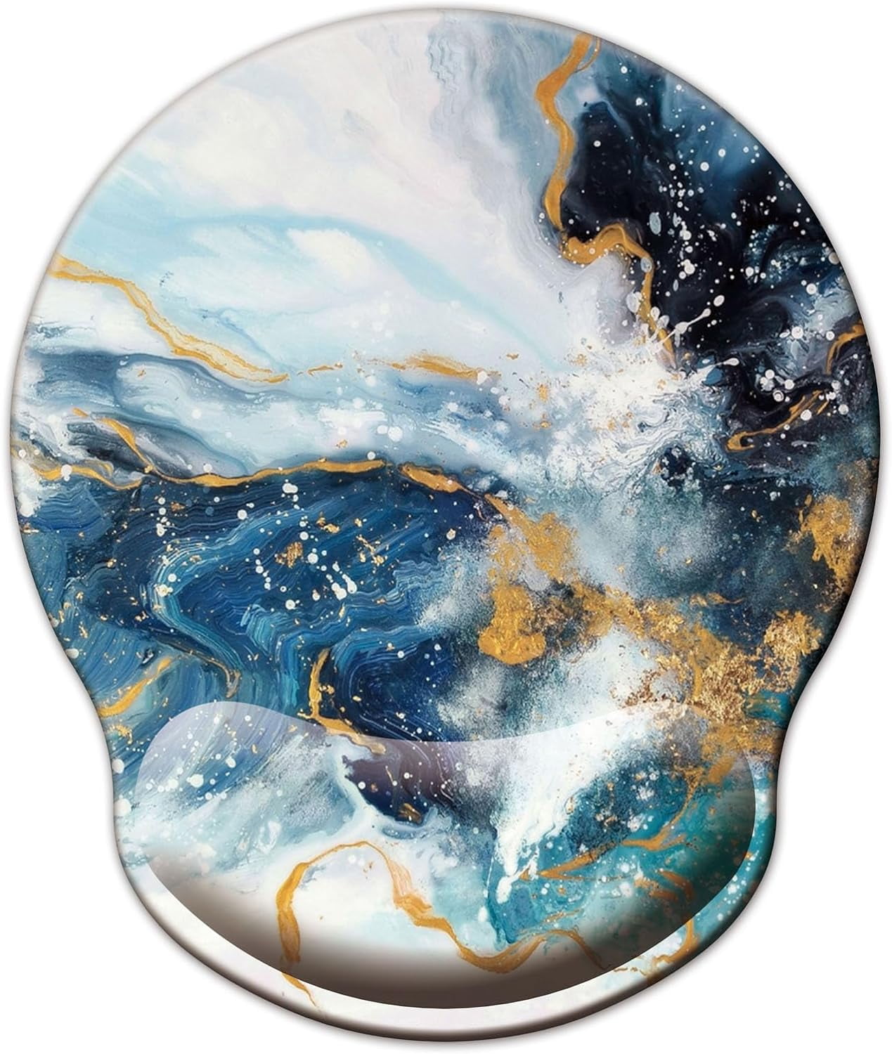 Mouse Pad with Wrist Support, Ergonomic Mouse Pad with Memory Foam ...