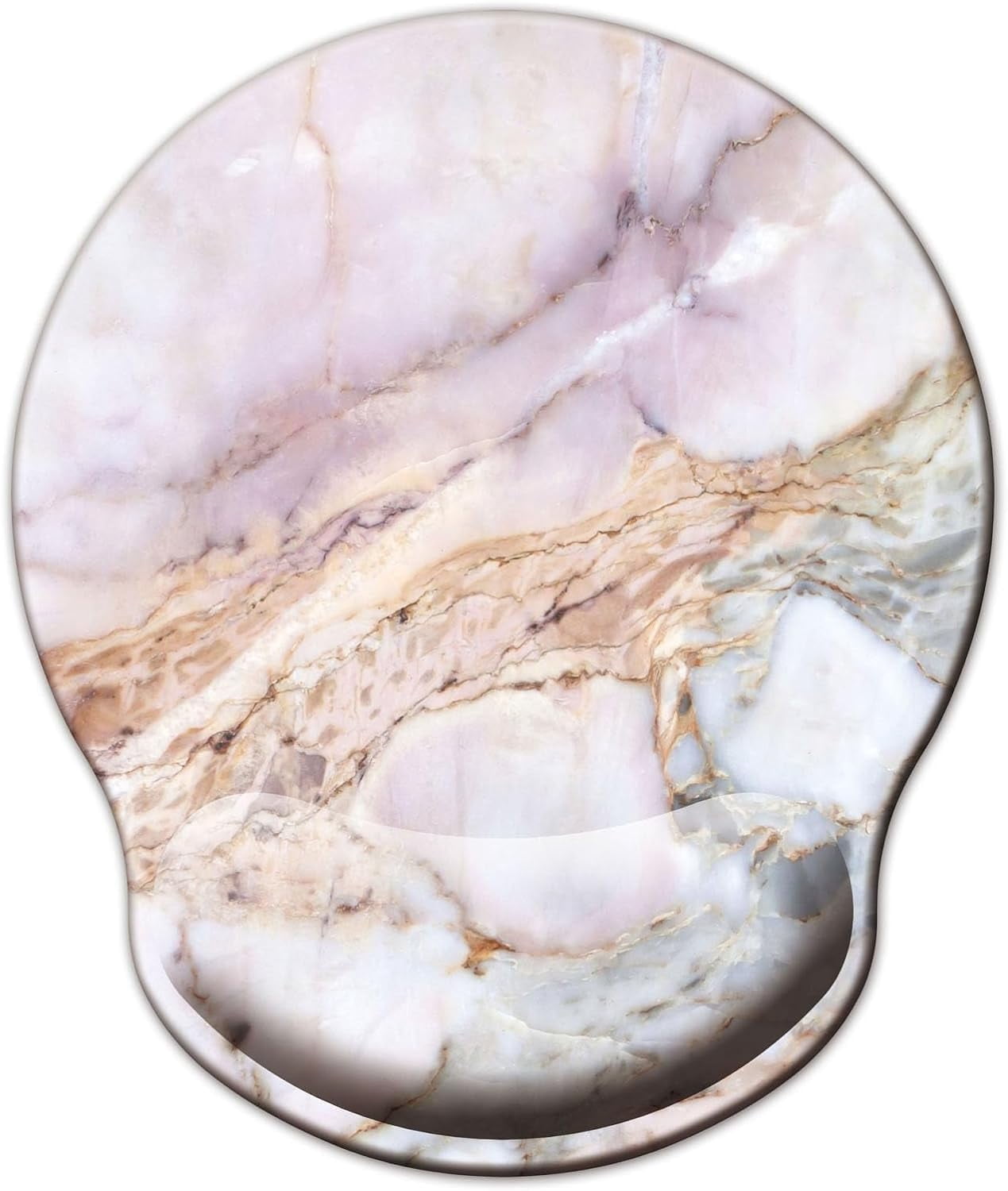 Mouse Pad with Wrist Support, Ergonomic Mouse Pad with Memory Foam ...