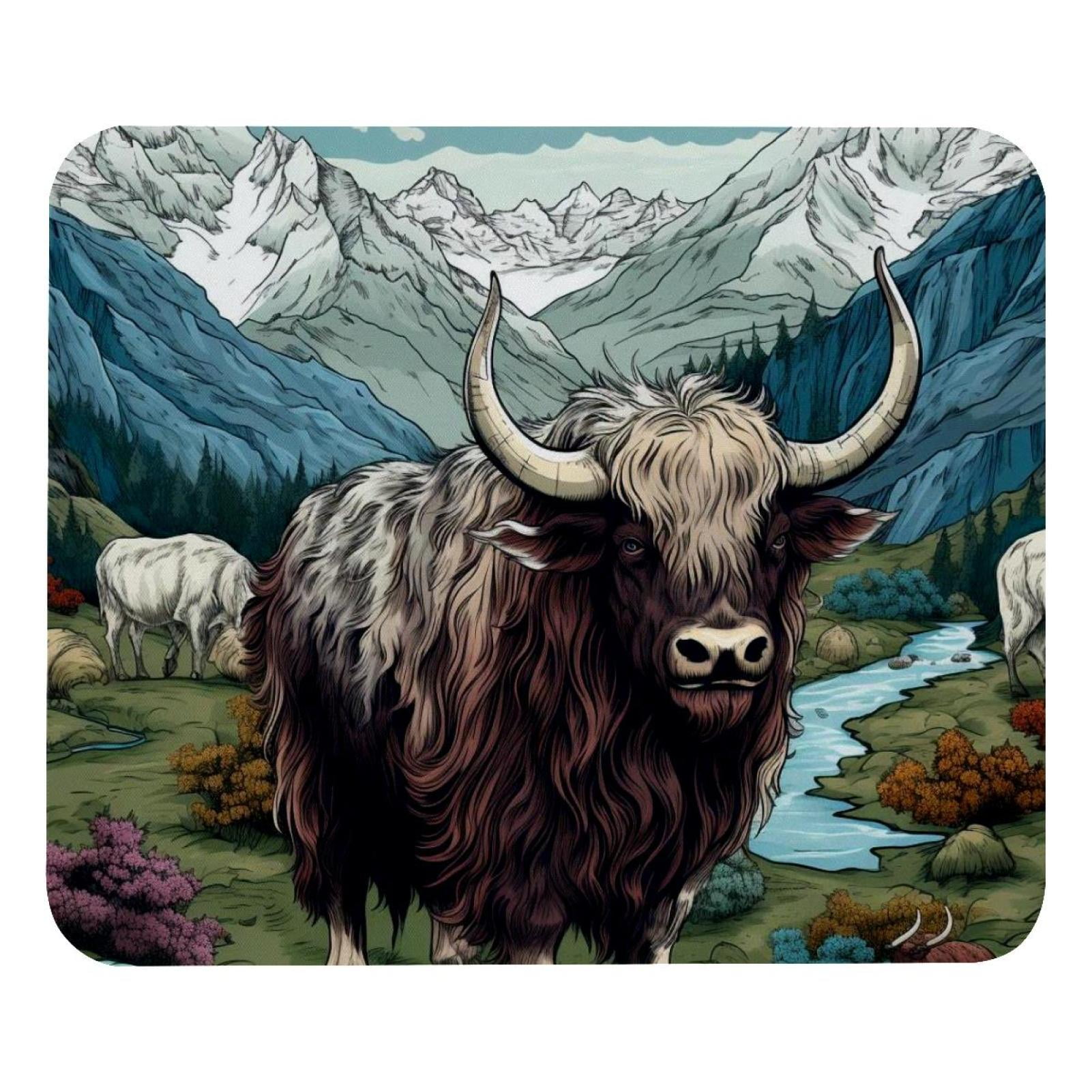 Mouse Pad, Yak MousePads with Non-Slip Rubber Base, Gaming Mouse Mat ...