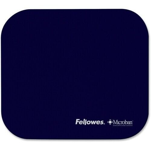 Mouse Pad w/Microban Nonskid Base, 9 x 8, Navy - Walmart.com