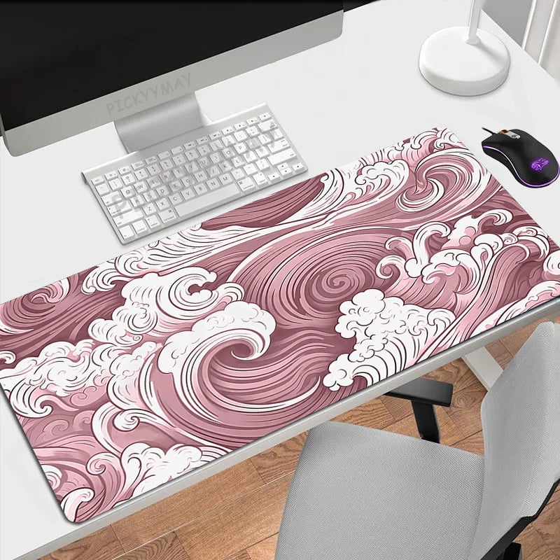 Mouse Pads Wave And Cloud Gaming Mousepads 400x900 Large Mousepad Gamer ...