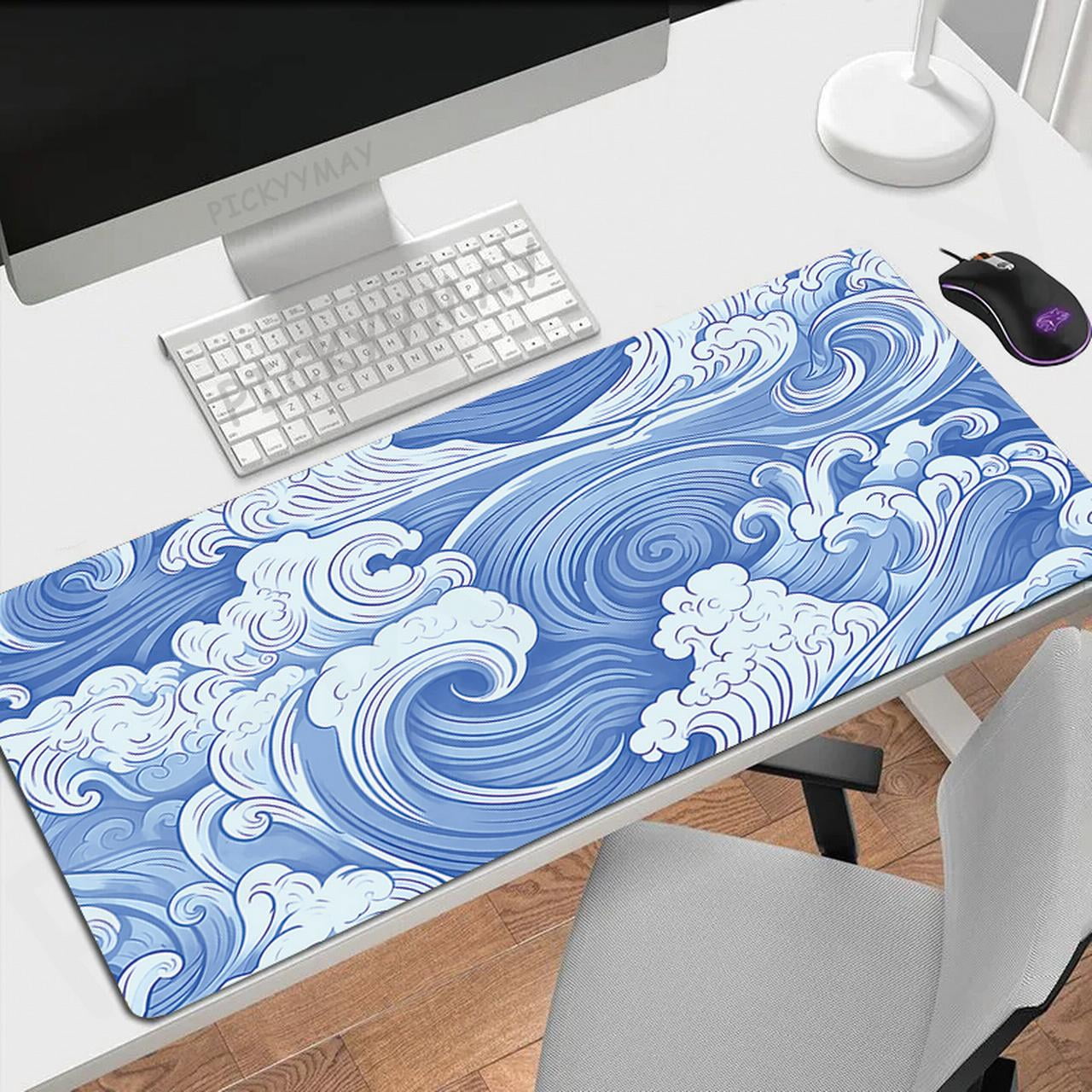 Mouse Pads Wave And Cloud Gaming Mousepads 400x900 Large Mousepad Gamer ...