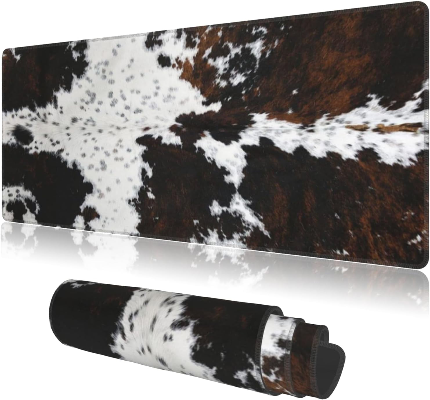 Mouse Pads Western Highland Cowhide Ranch Style Large Mouse Pad, Gaming ...