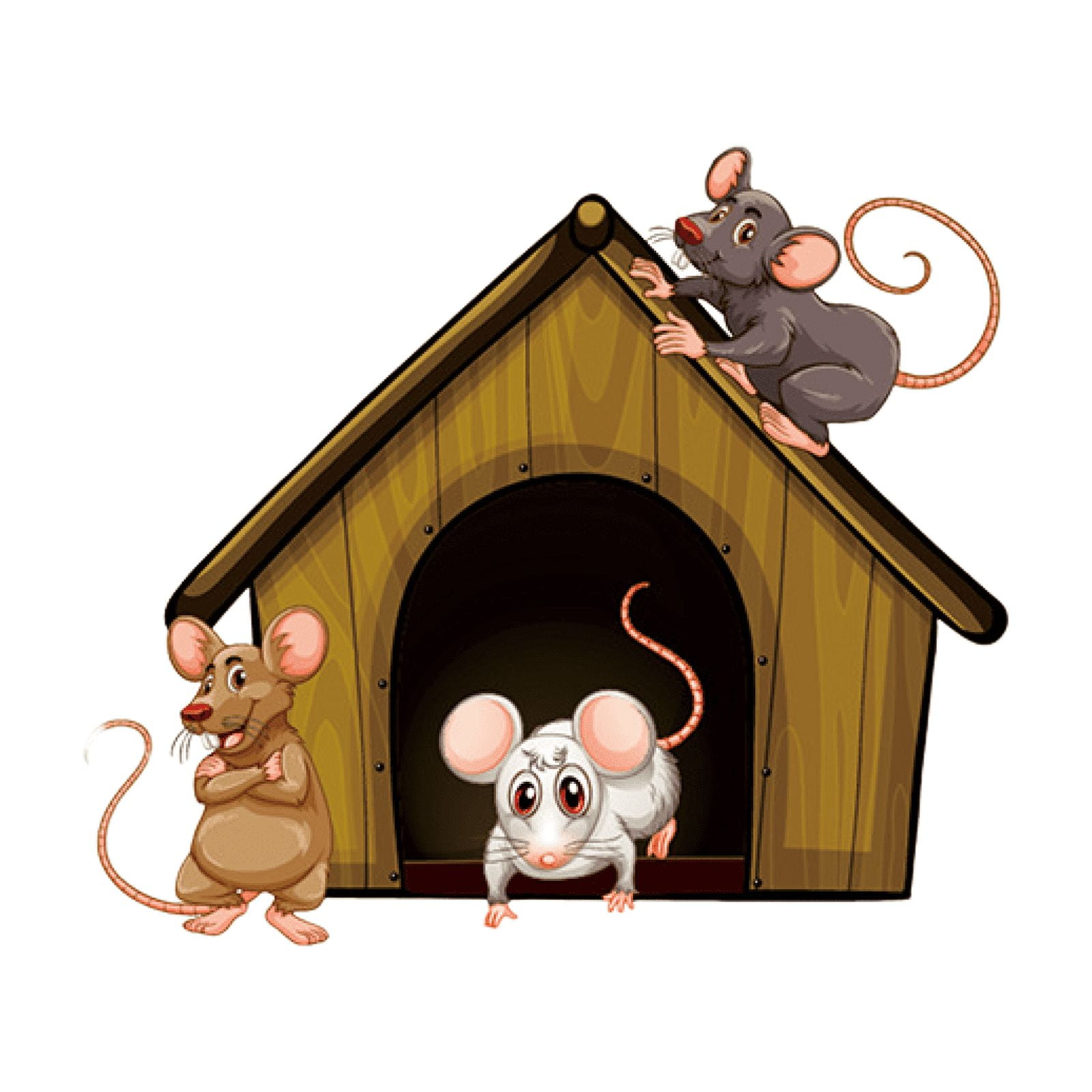 Mouse Reading Book, Wall Decor Sticker Decal, Kids Room, Classroom ...