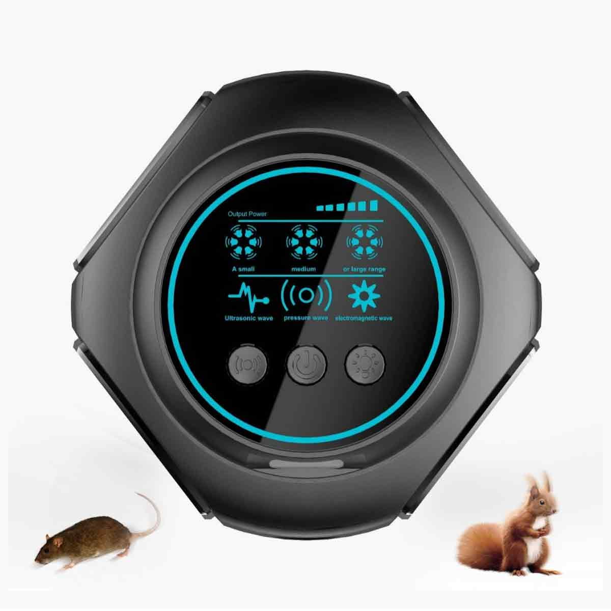 Mouse Repellent Ultrasonic Plug In, Mice Repellent Indoor With 4 ...