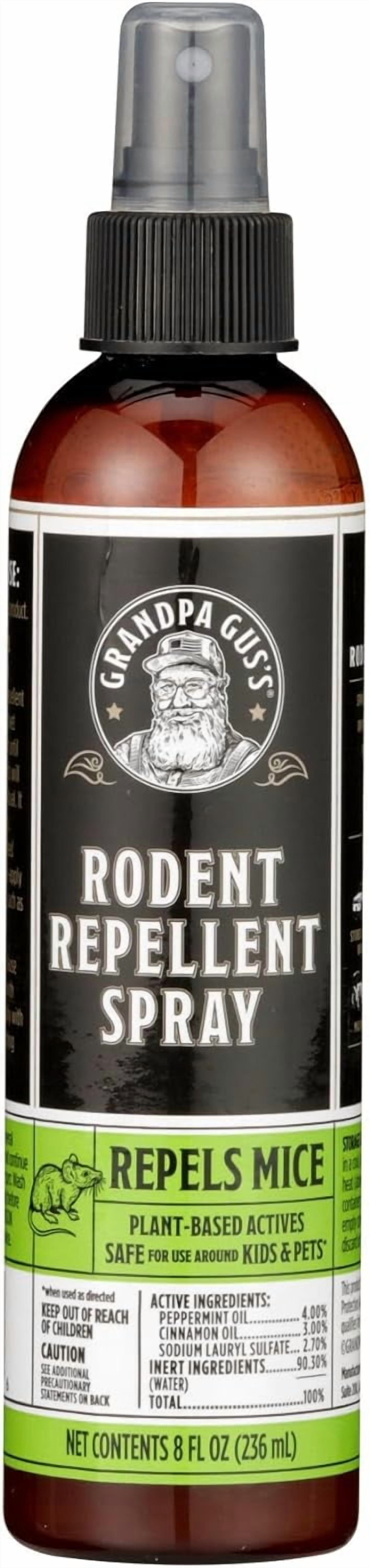Mouse Rodent Repellent, Peppermint & Cinnamon Oil Formula, Repels Mice ...