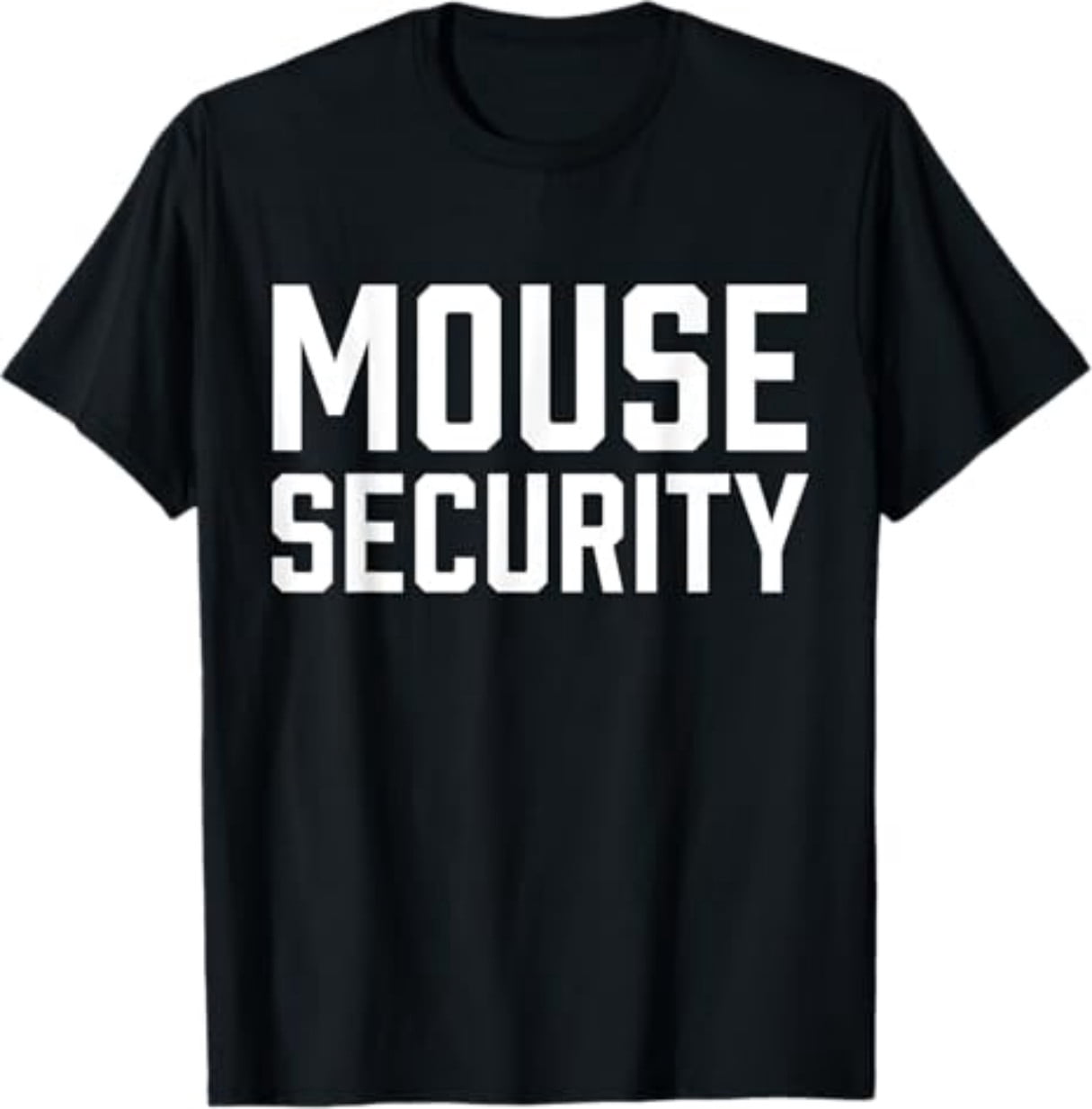 Mouse Security Birthday Family Halloween Costume Mom Dad T-shirt ...