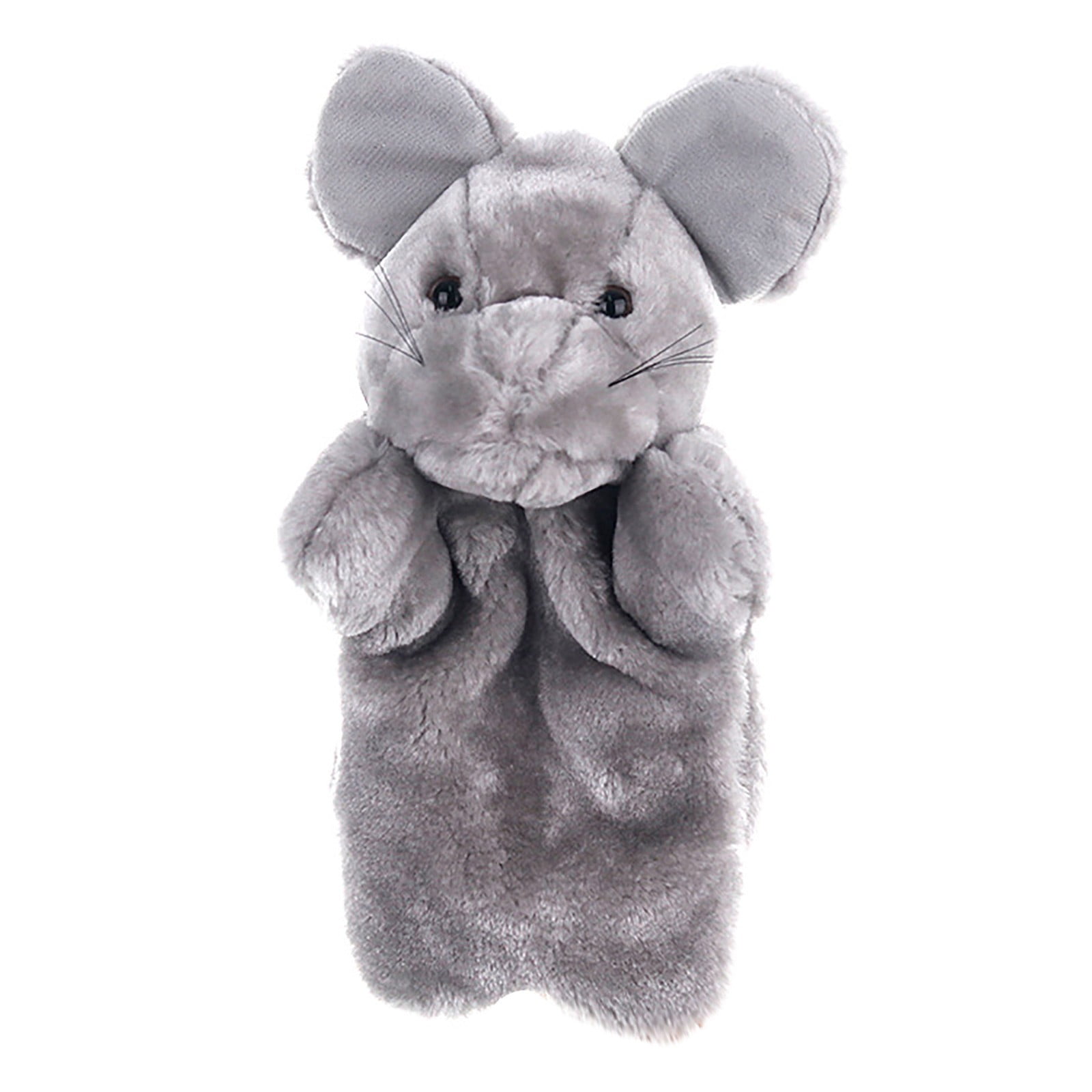 Mouse Shape Plush Toy Hand Puppet Gift Animal Doll Kindergarten Early ...