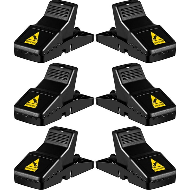 Mouse Trap, 12 Pack Mouse-Traps-Indoor-for-Home Quick Effective ...