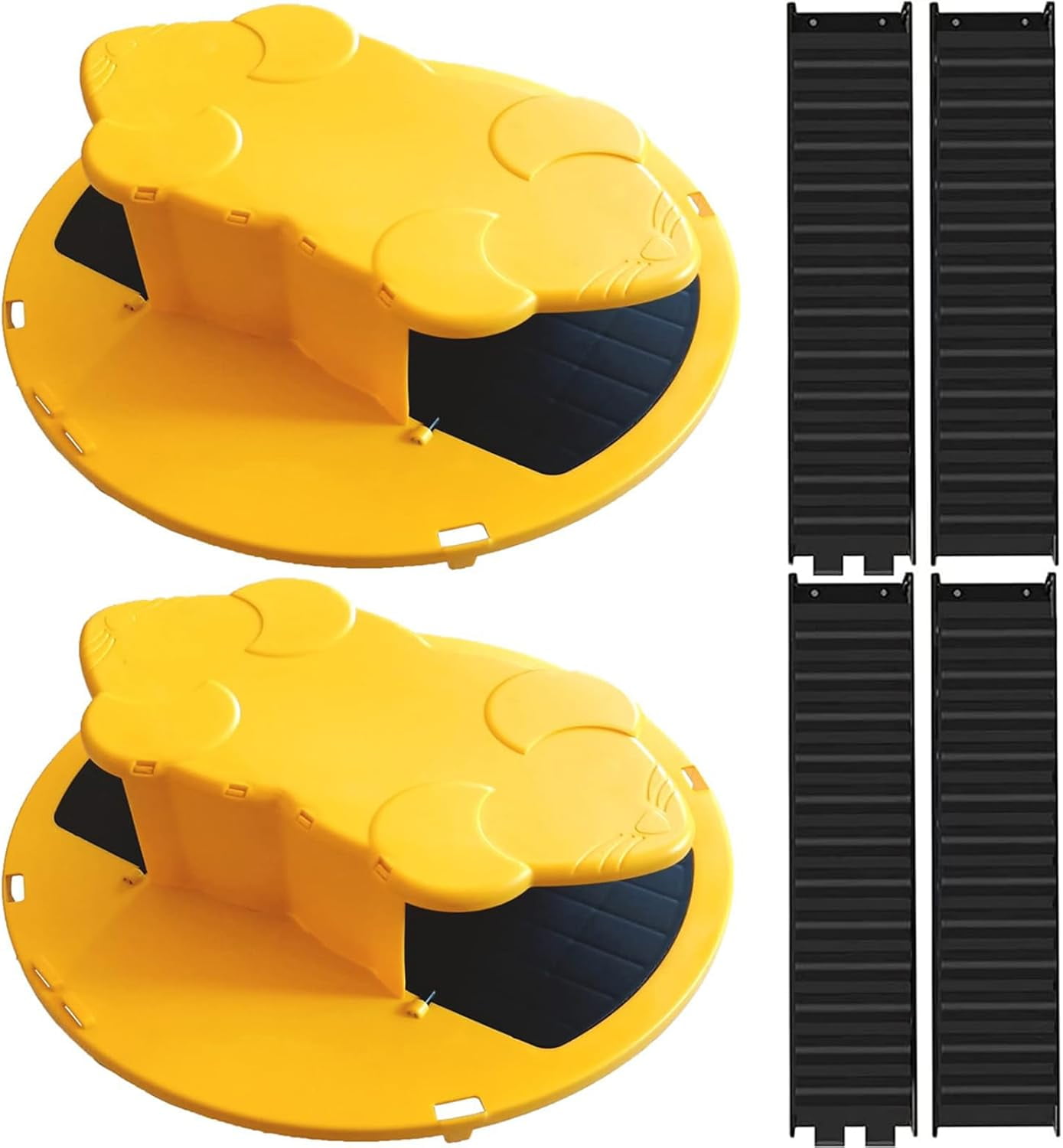 Mouse Trap Bucket Flip Lid,Auto Reset Humane Rat Trap for Indoor ...