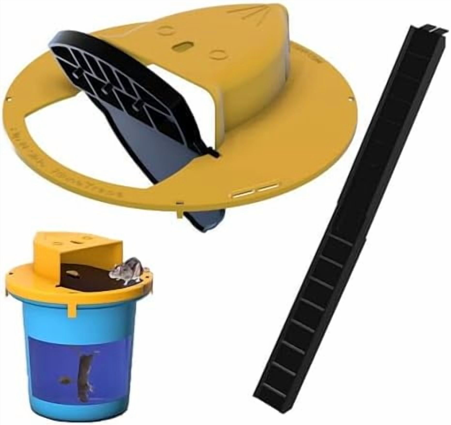 Mouse Trap Bucket Flip Lid, Auto-Reset Multi-Catch Bucket Mouse Trap ...