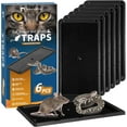 Mouse Traps, 6 Pack Large Glue Traps Mouse Traps Indoor for Home, Pre ...