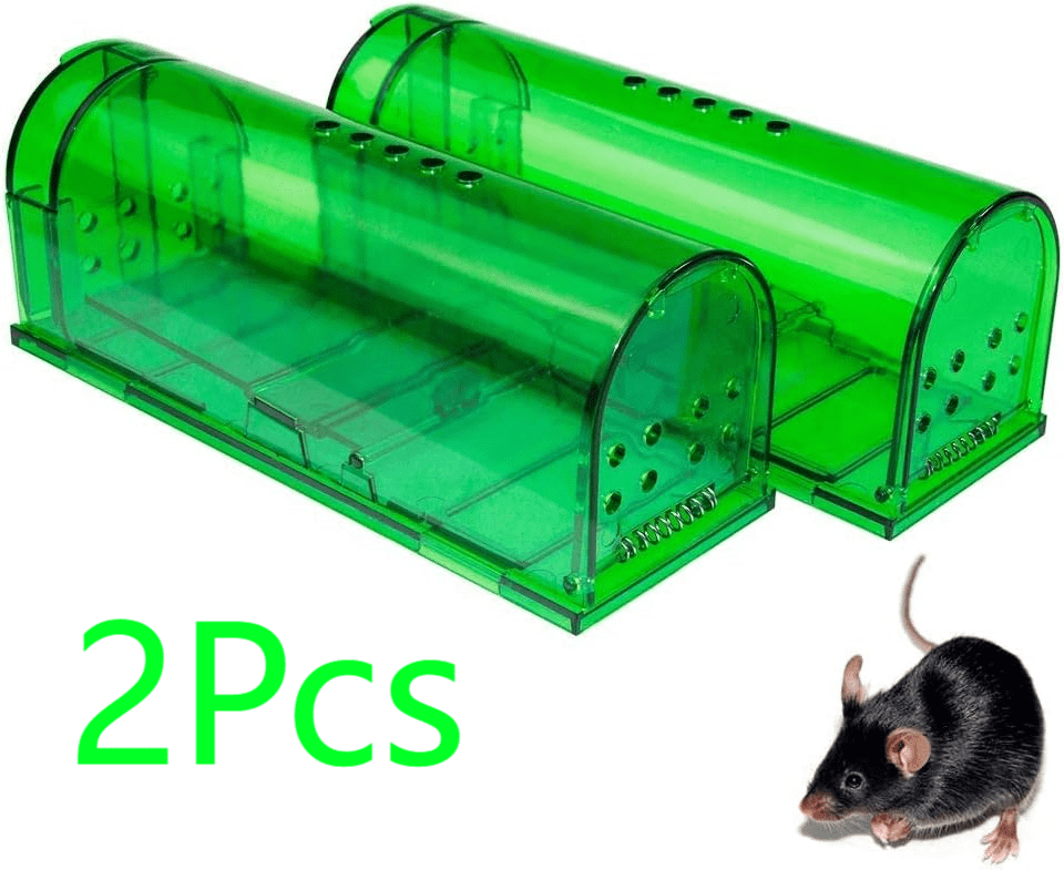 Mouse Traps Humane - Live Reusable Mouse Trap - Catch and Release Mouse ...