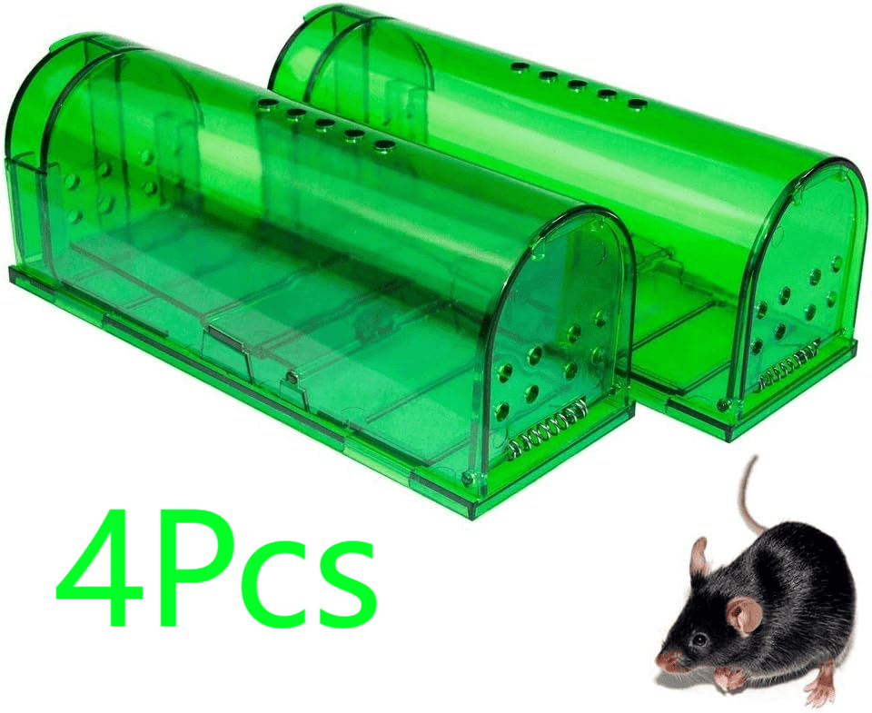 Mouse Traps Humane - Live Reusable Mouse Trap - Catch and Release Mouse ...