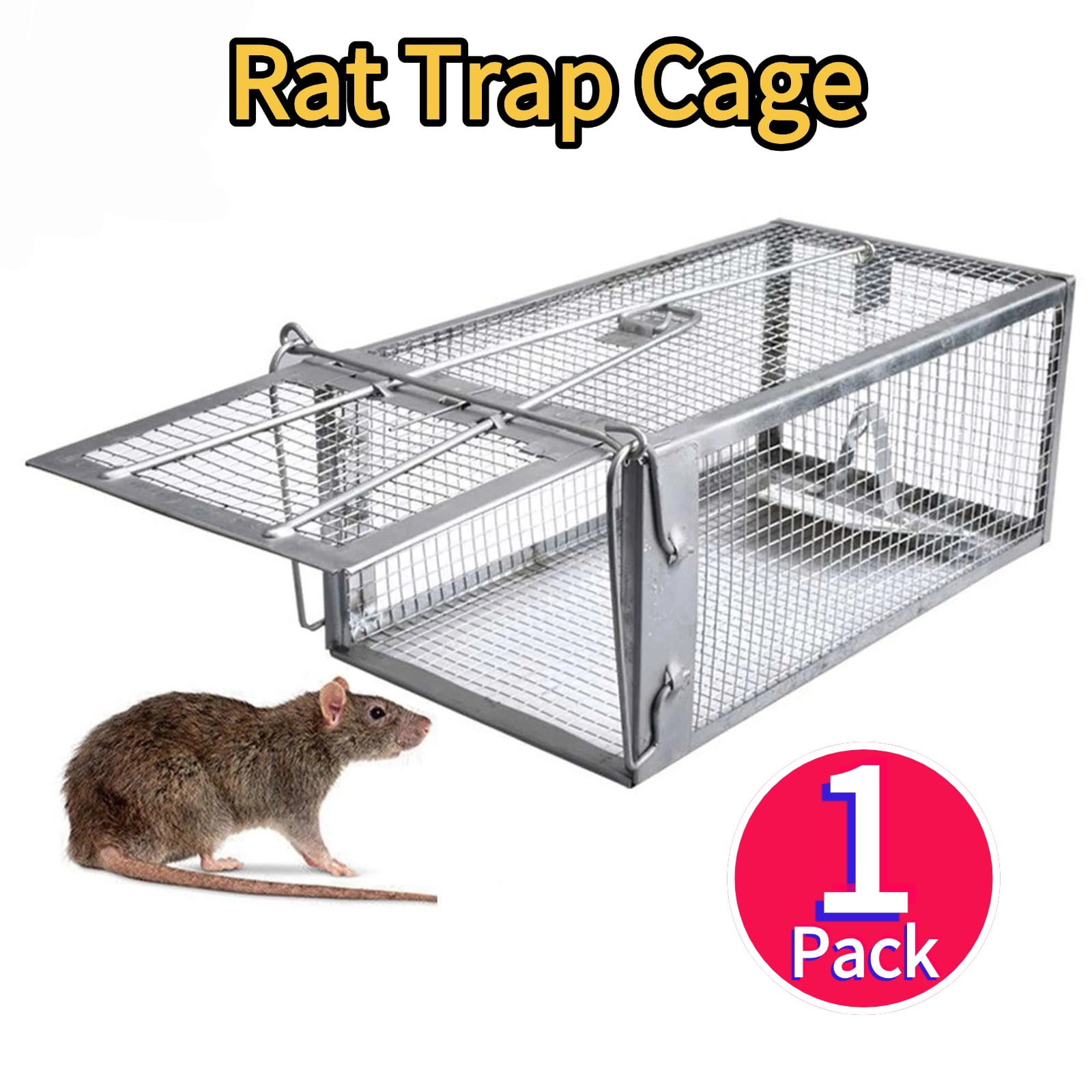 Mouse Traps Mouse Traps Indoor For Home Animal Trap Cage Trap Food ...