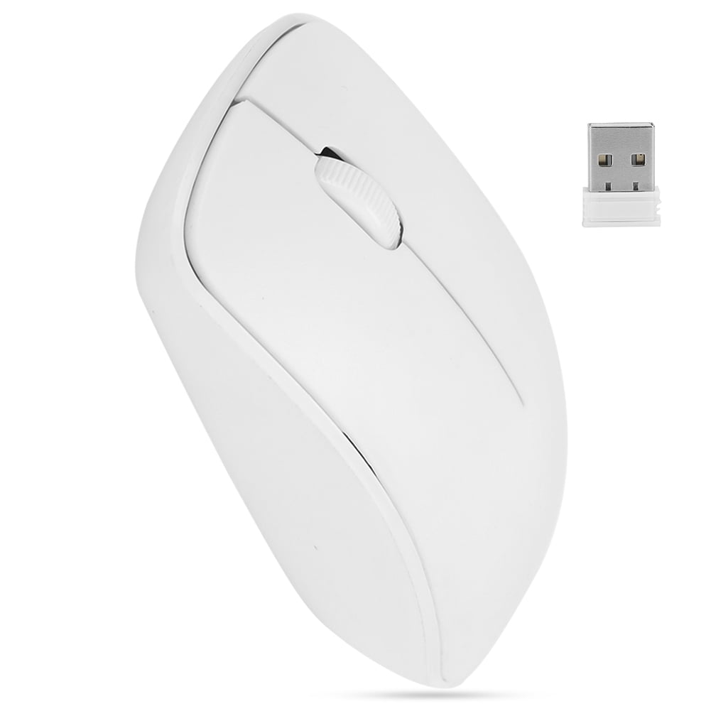 Mouse, Wireless Mouse, White For Office White - Walmart.com