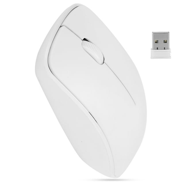 Mouse, Wireless Mouse, White For Office White - Walmart.com